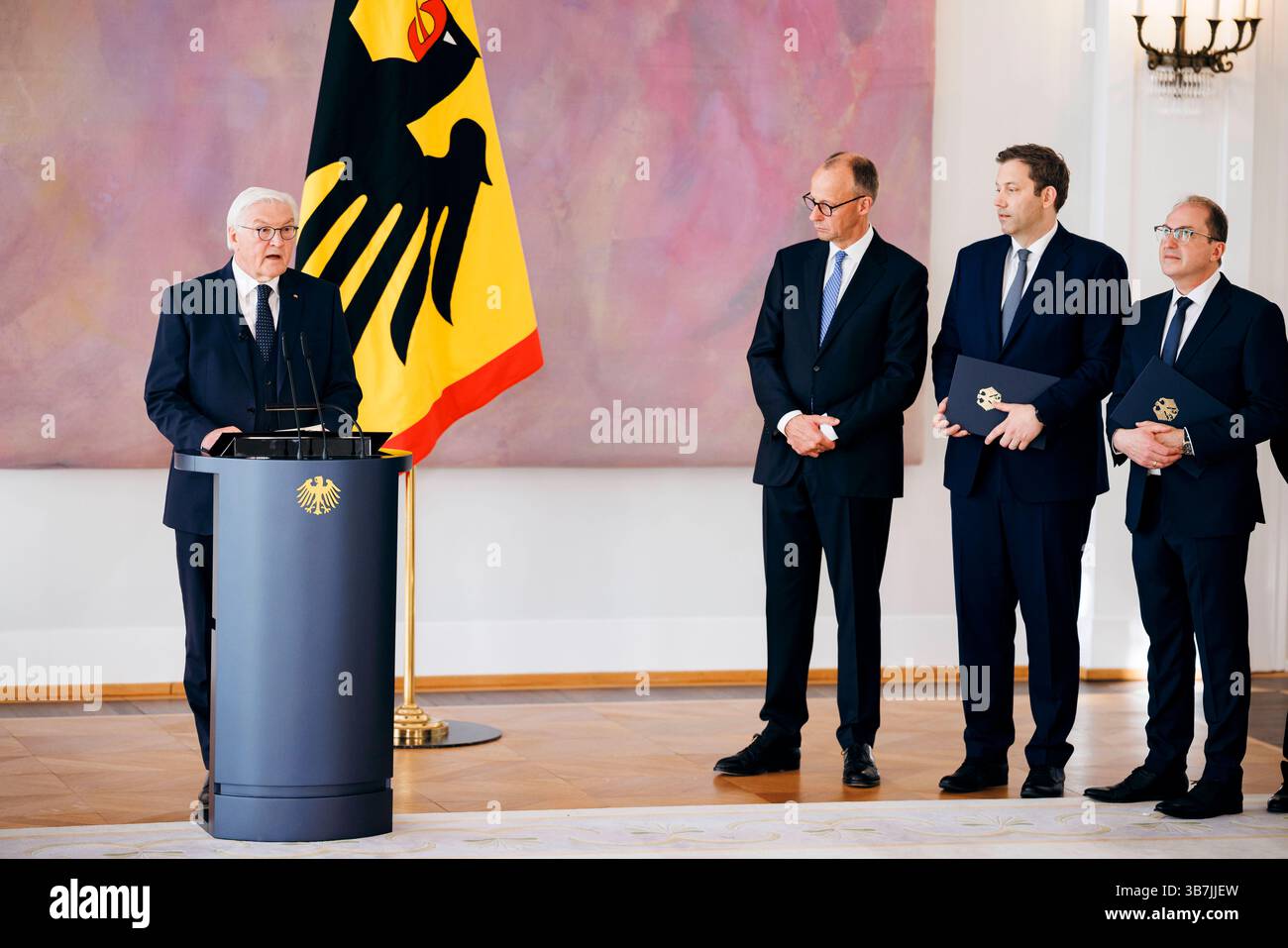 Bundespraesident Frank-Walter Steinmeier, aufgenommen im Rahmen der ...