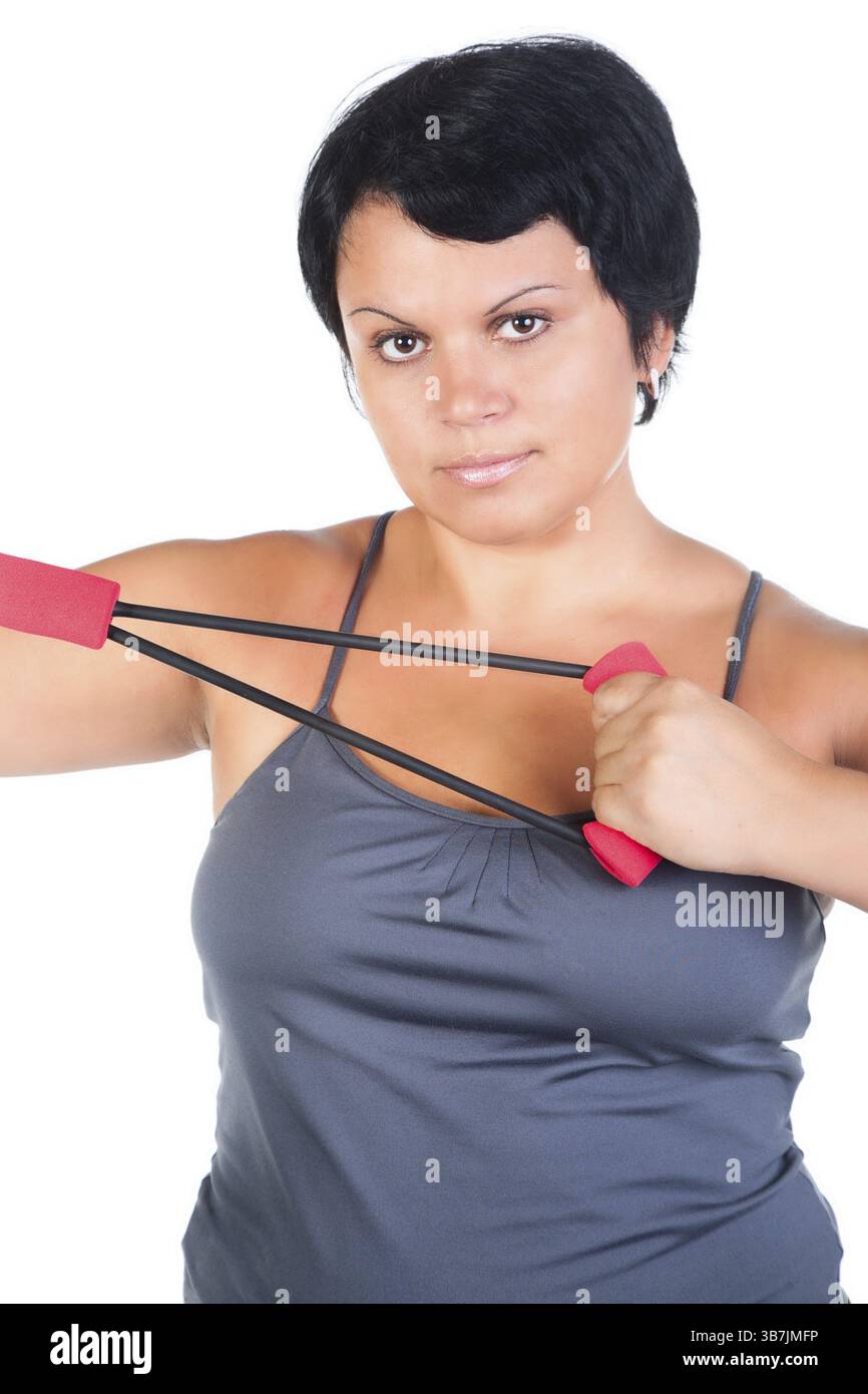 Chest expander 1 hi-res stock photography and images - Alamy