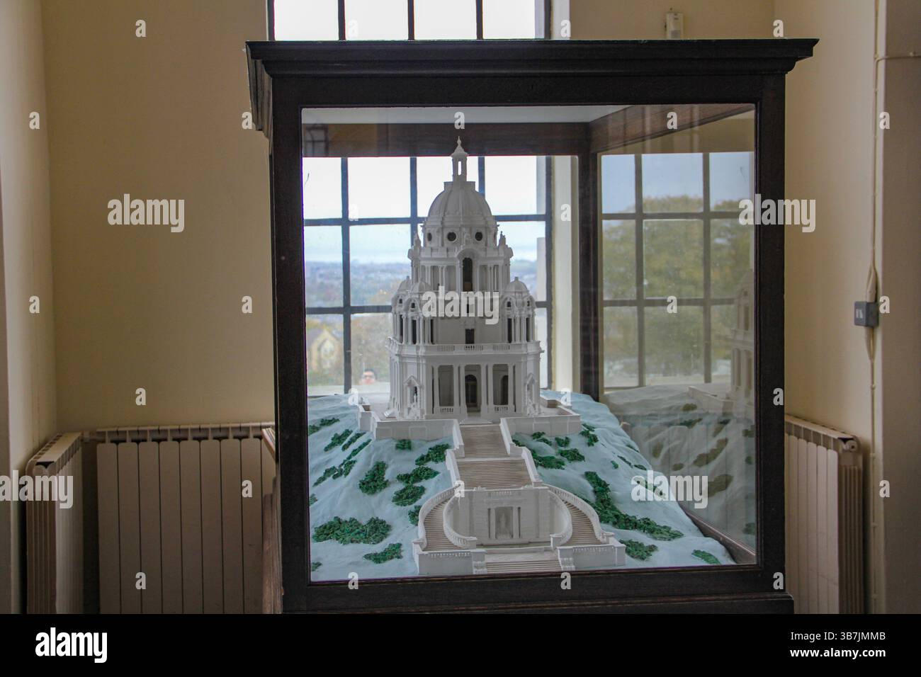 Miniature model of memorial built by industrialist Lord Ashton, by John ...