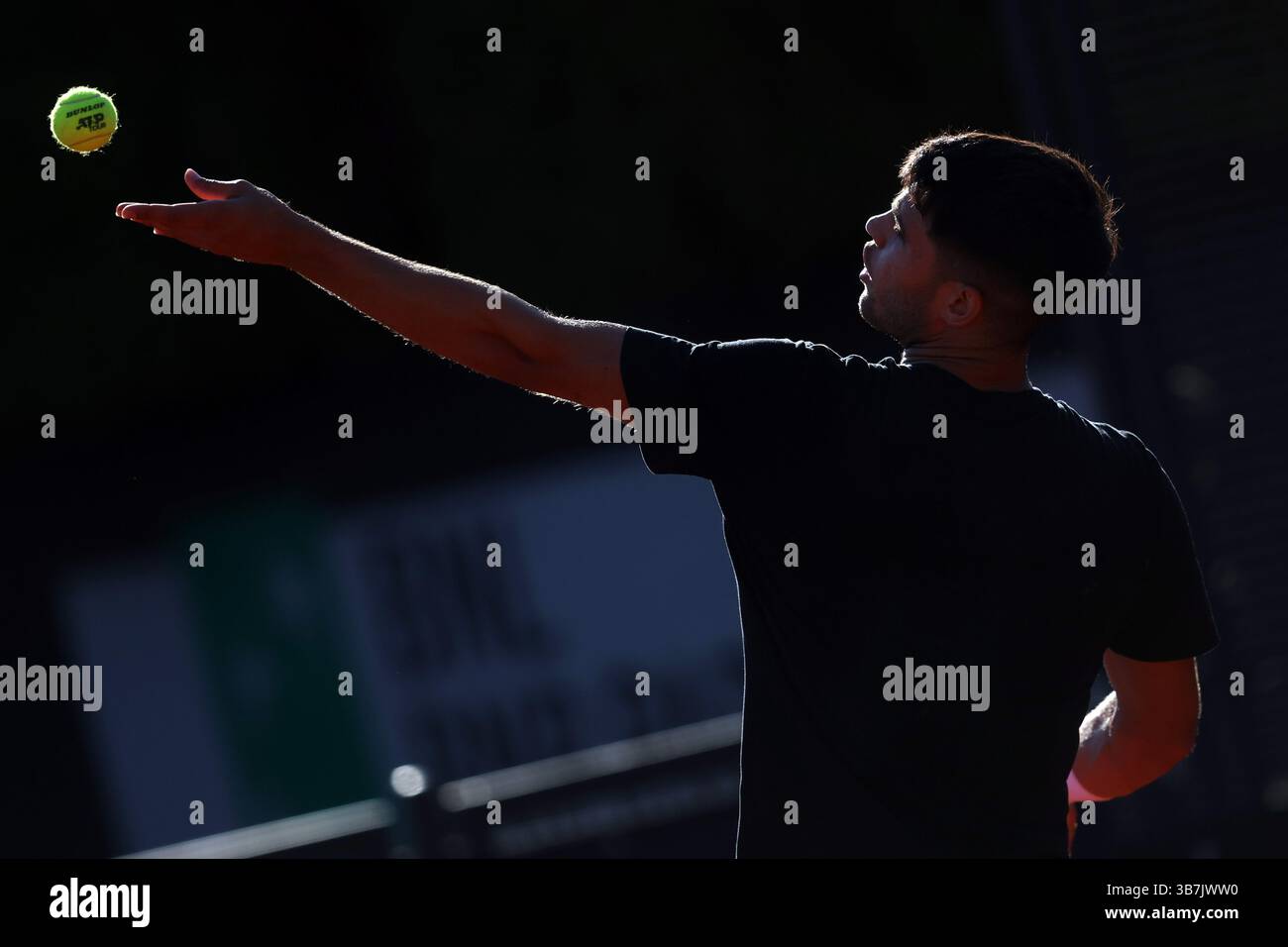 Rome, Italy. 06th May, 2025. Rome Italy 06.05.2025: Carlos Alcaraz ...