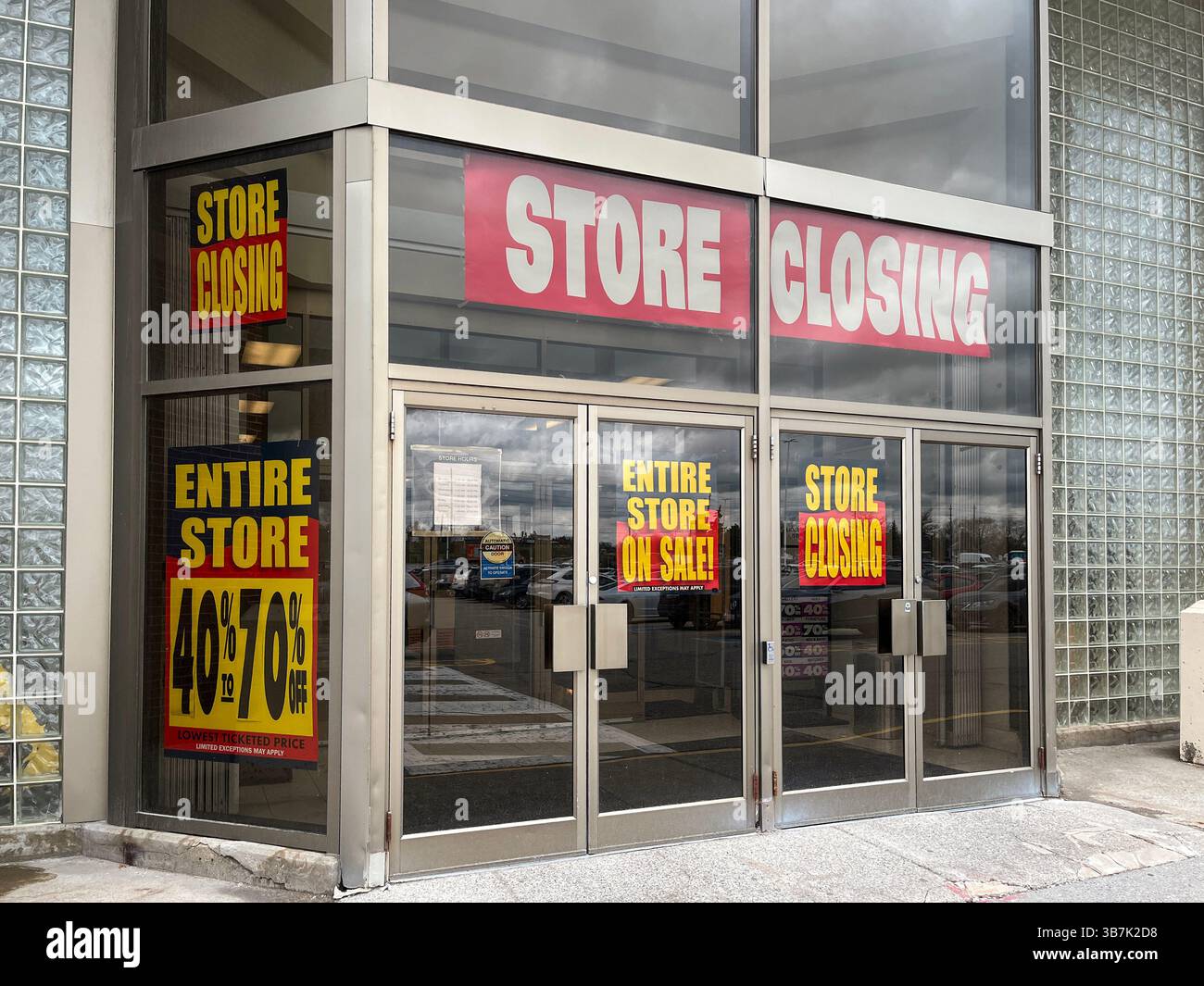 May 2, 2025 - Newmarket, Ontario, Canada: Closeup Hudson's Bay ...