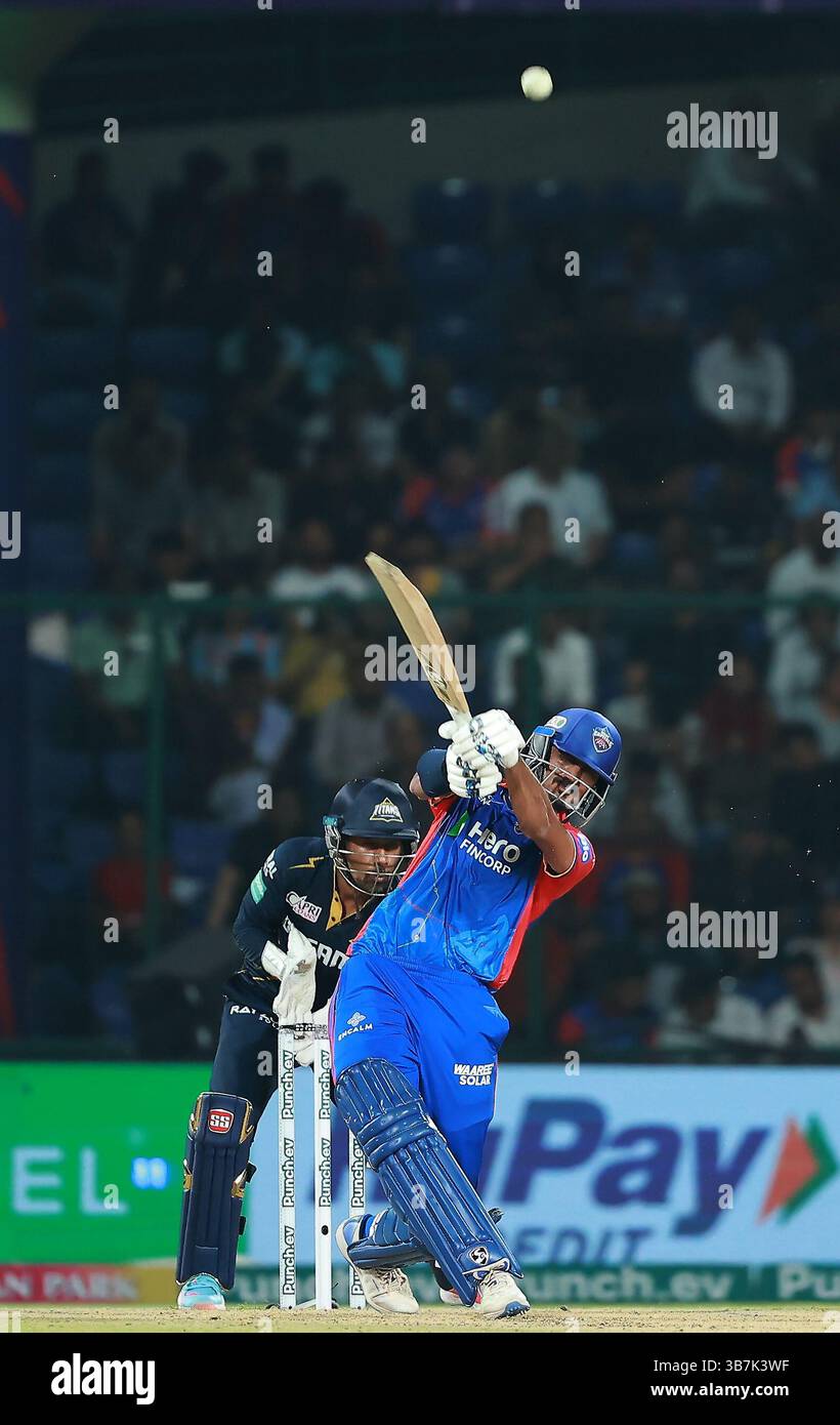 April 24, 2024, New Delhi, Delhi, India: Rishabh Pant of Delhi Capitals ...