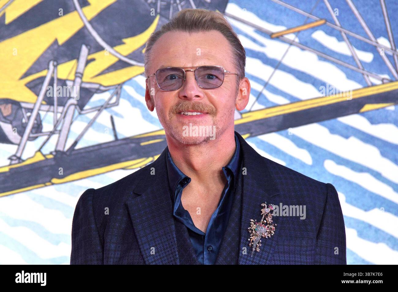 Simon Pegg bei der Premiere des Kinofilms Mission: Impossible 8 - The ...