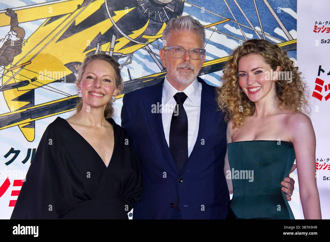 Christopher McQuarrie mit Ehefrau Heather McQuarrie und Tochter ...