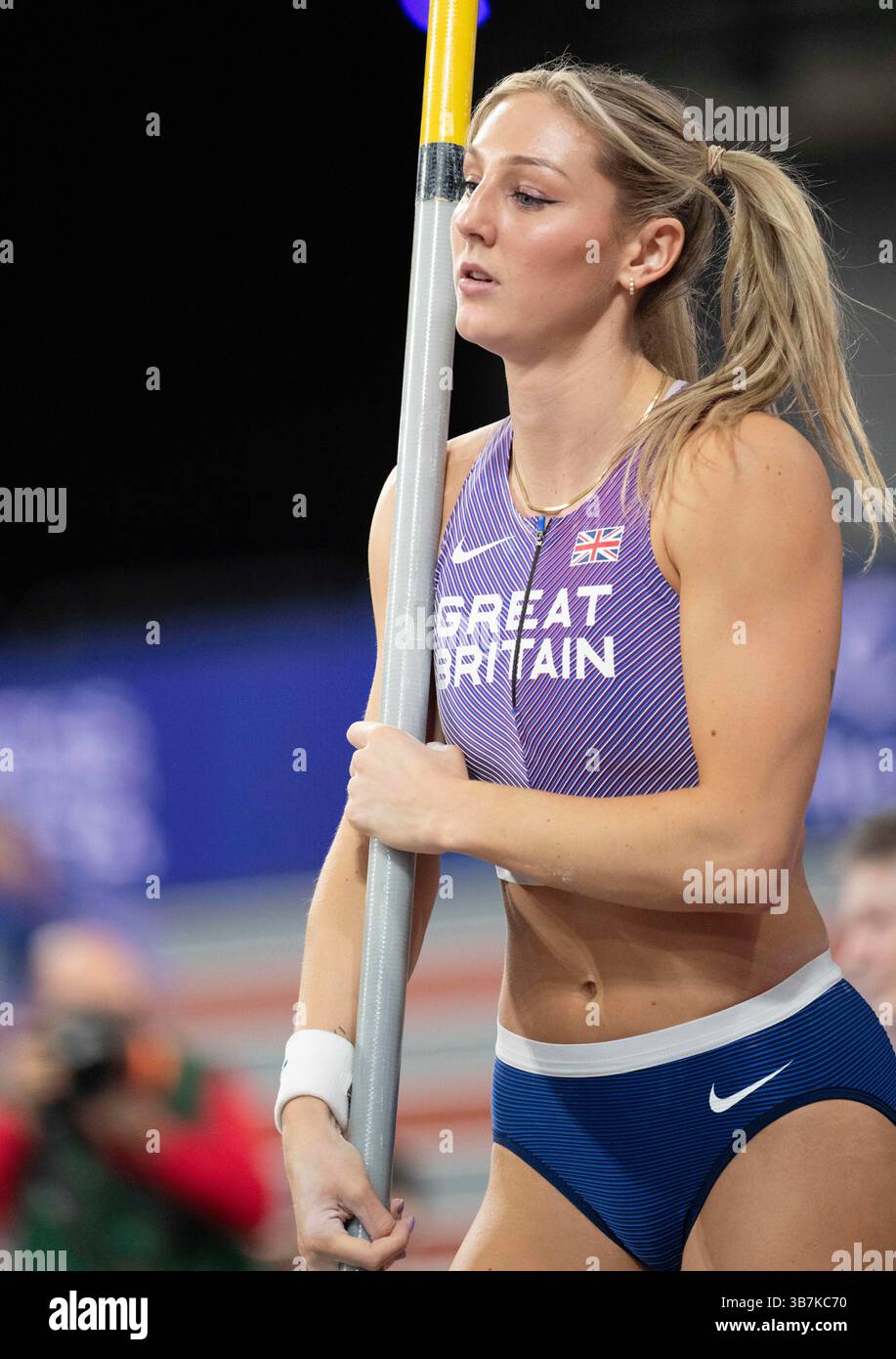 March 2, 2024, Glasgow, Scotland, United Kingdom: Molly Caudery of ...