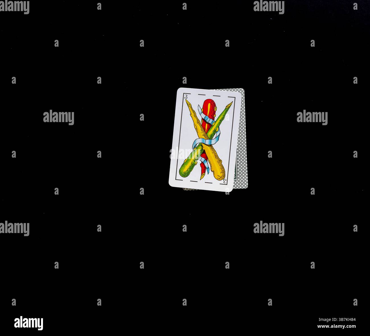 Classic Spanish Playing Cards: Traditional Game Cards Stock Photo - Alamy