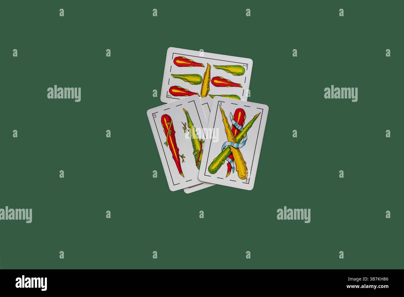 Classic Spanish Playing Cards: Traditional Game Cards Stock Photo - Alamy