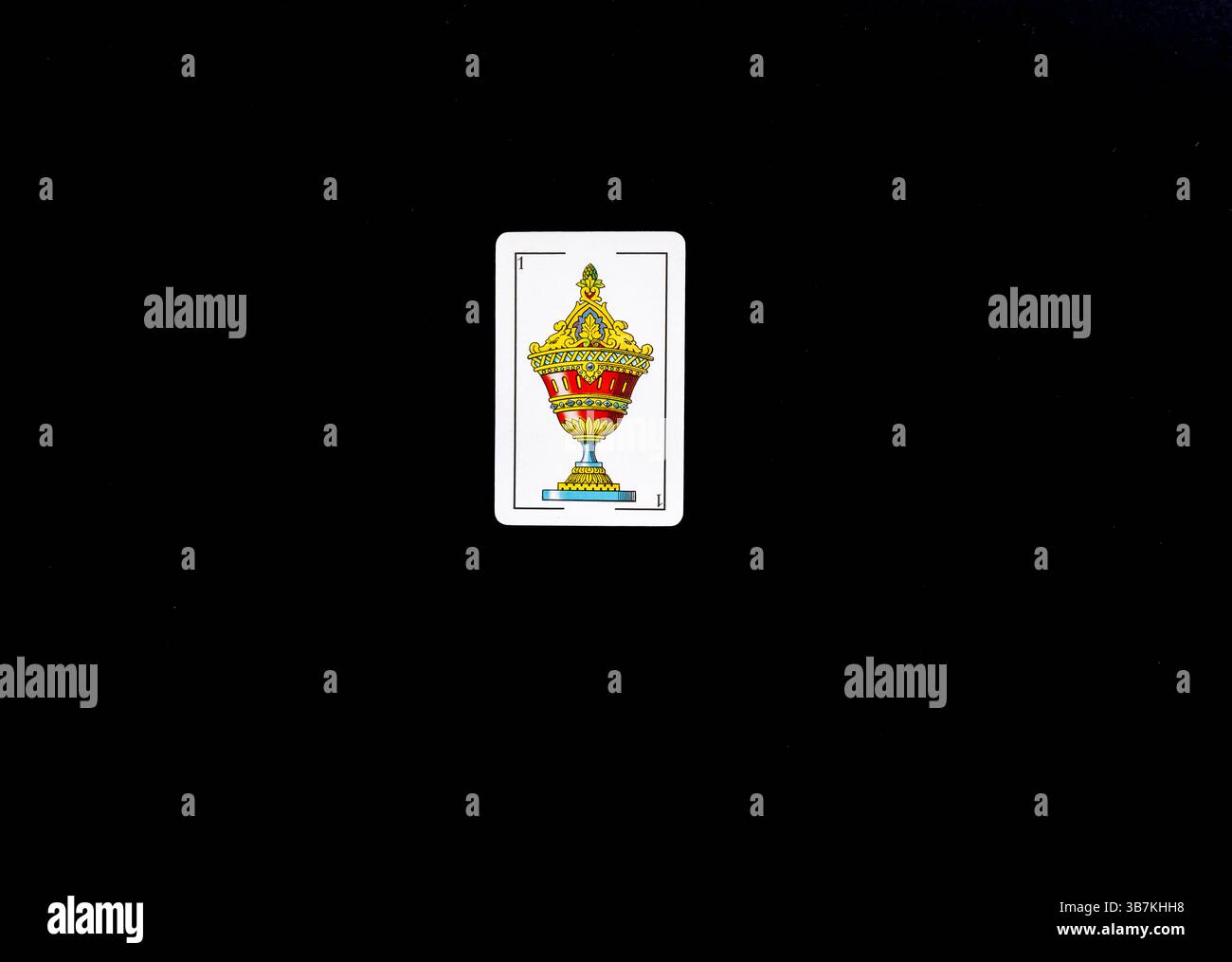 Classic Spanish Playing Cards: Traditional Game Cards Stock Photo - Alamy