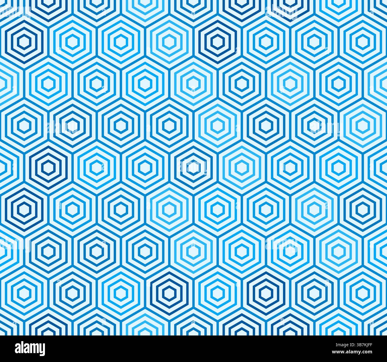 Hexagonal blue Stock Vector Images - Alamy