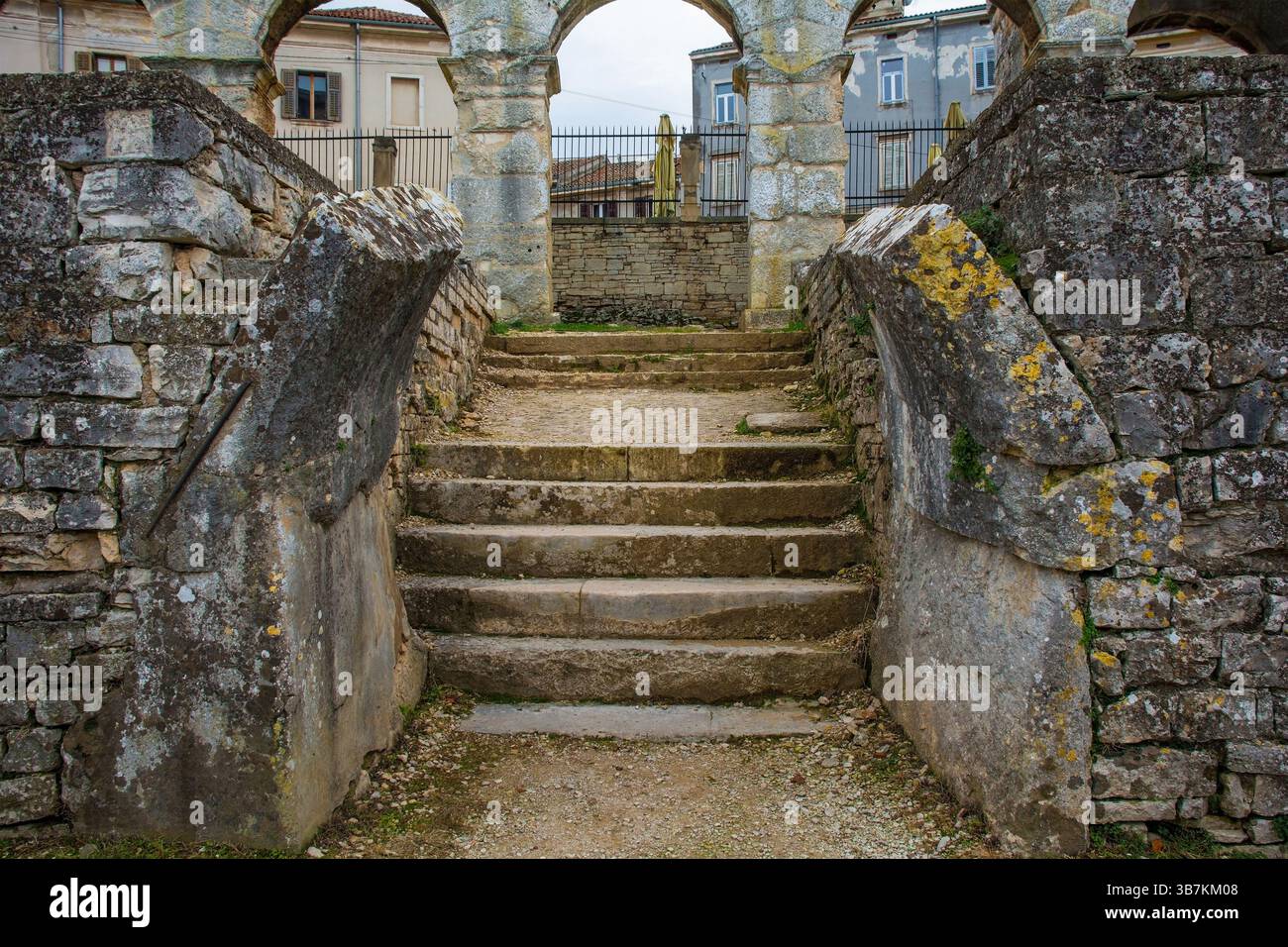 Pula Arena in Istria, Croatia, one of the best preserved Roman ...