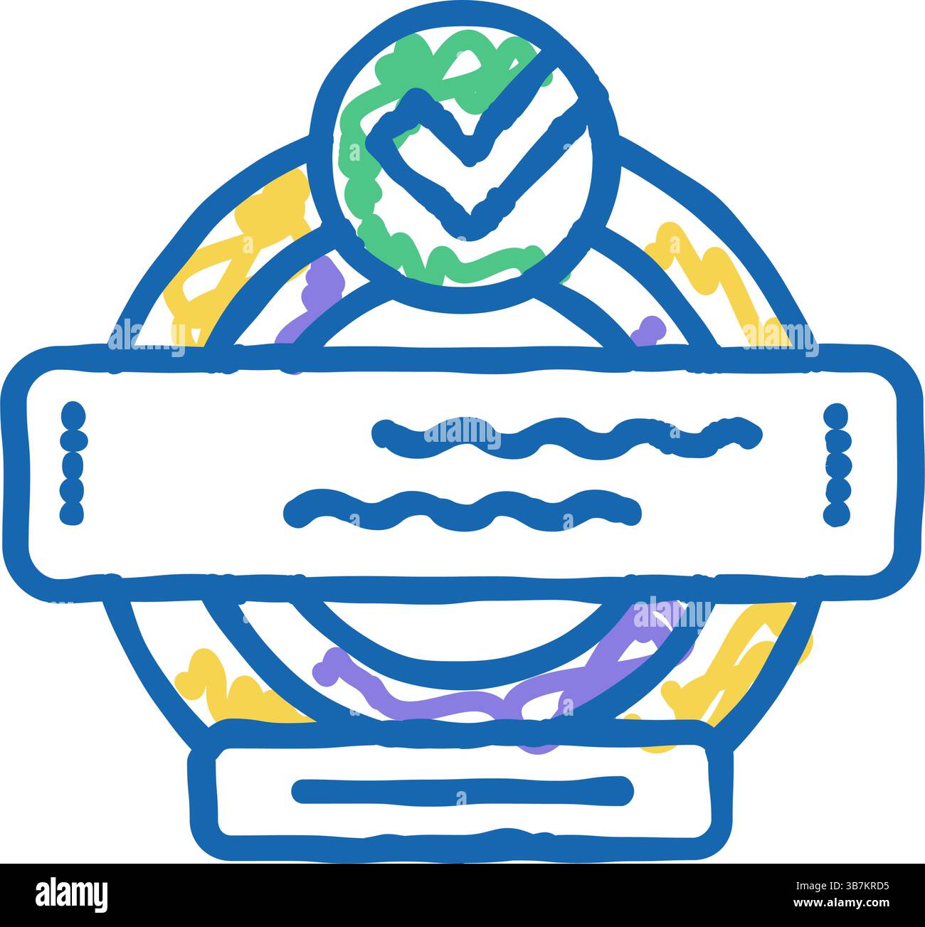guarantee quality icon doodle illustration Stock Vector Image & Art - Alamy