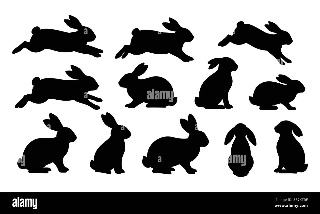 Leaping rabbit hi-res stock photography and images - Alamy