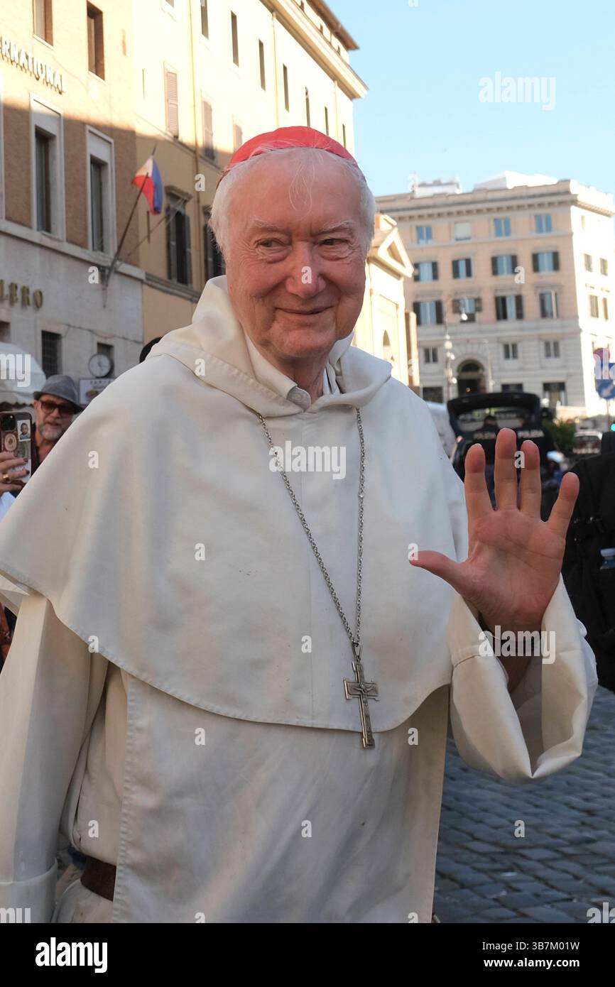 One day before the opening of the conclave Cardinal Timothy Radcliffe ...