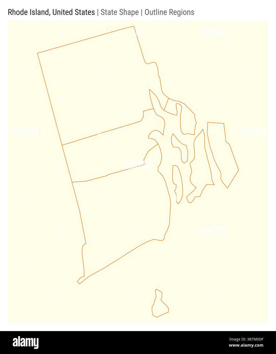 Warwick vector outline map hi-res stock photography and images - Alamy