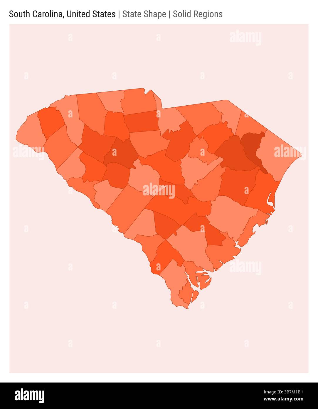 United states map solid regions hi-res stock photography and images - Alamy
