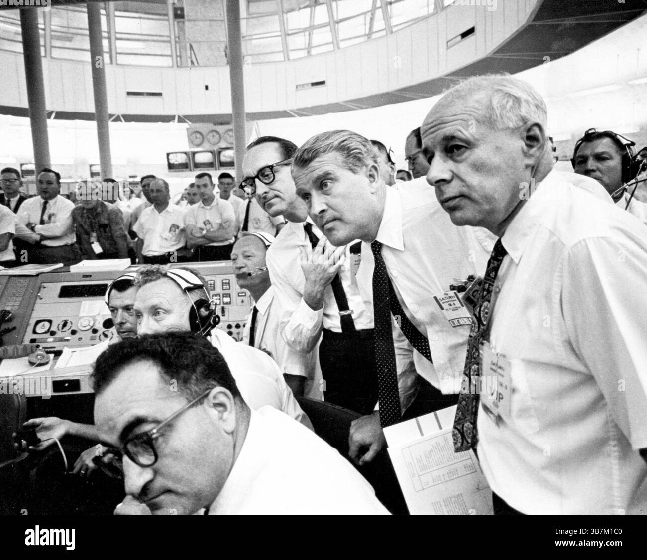 Wernher von Braun was a German rocket scientist. During WW2 he and his ...