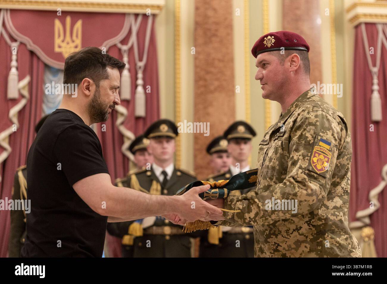 Kyiv, Ukraine. 06th May, 2025. Ukrainian President Volodymyr Zelenskyy ...