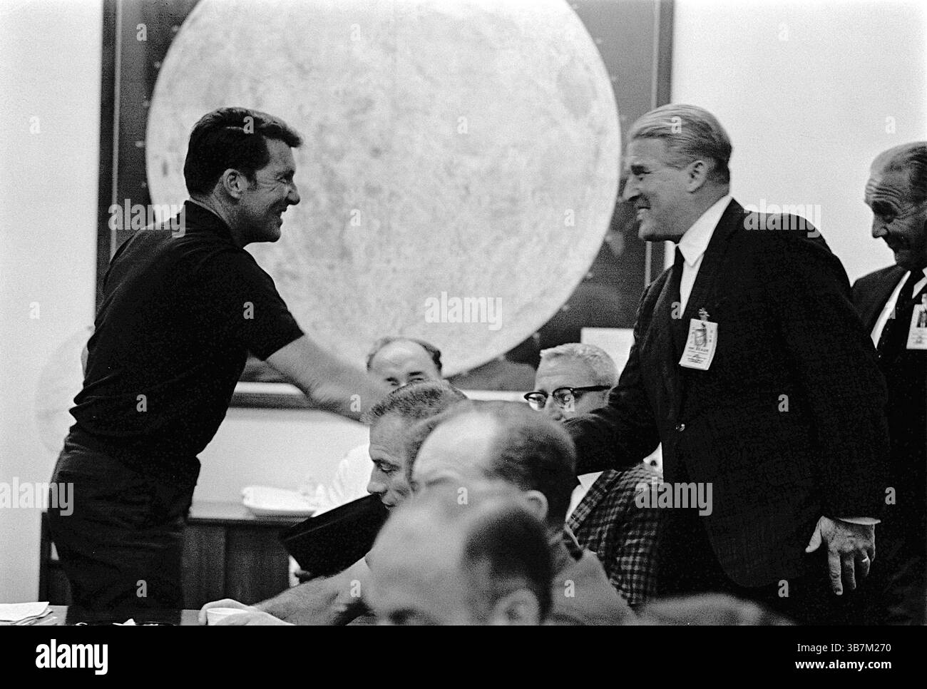 Wernher von Braun was a German rocket scientist. During WW2 he and his ...