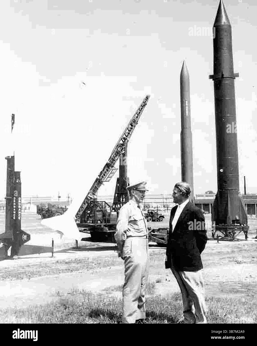 Wernher von Braun was a German rocket scientist. During WW2 he and his ...