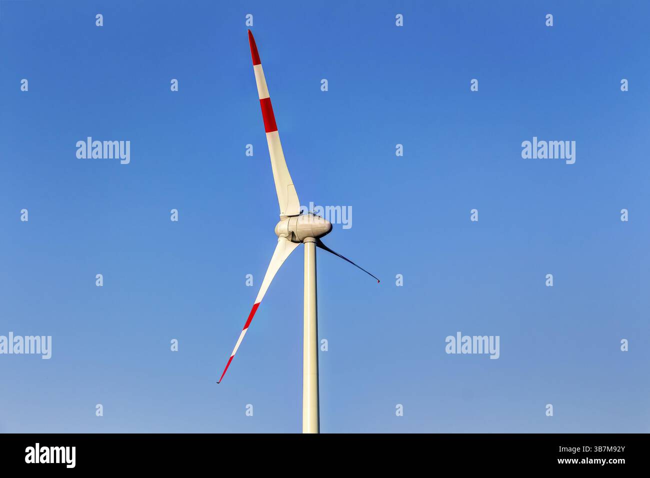 Modern wind wheel for ecological energy production Stock Photo - Alamy