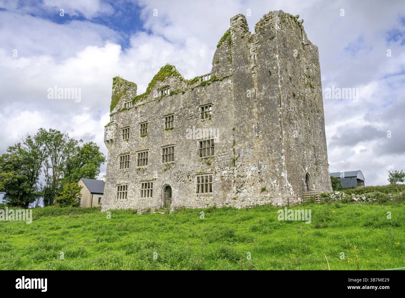 Leamaneh Castle, 15th century tower house, The Burren, County Clare ...