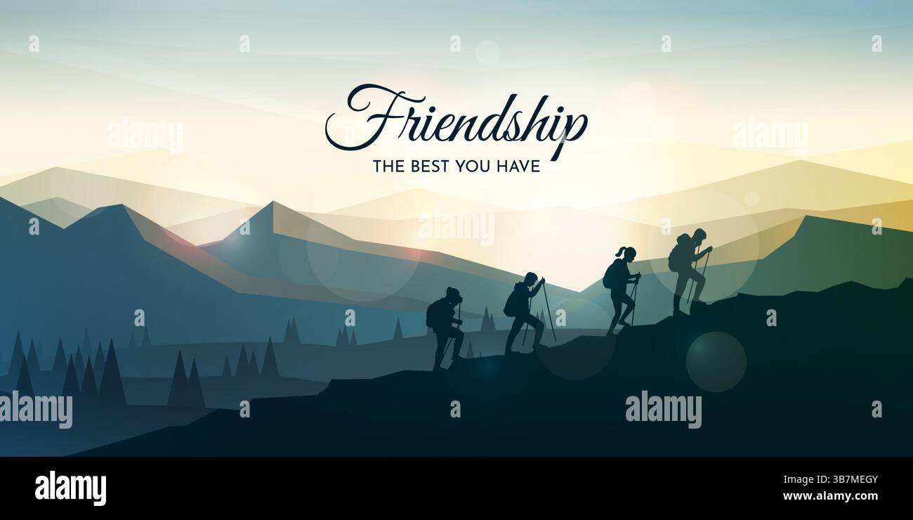 Misty hill top Stock Vector Images - Alamy