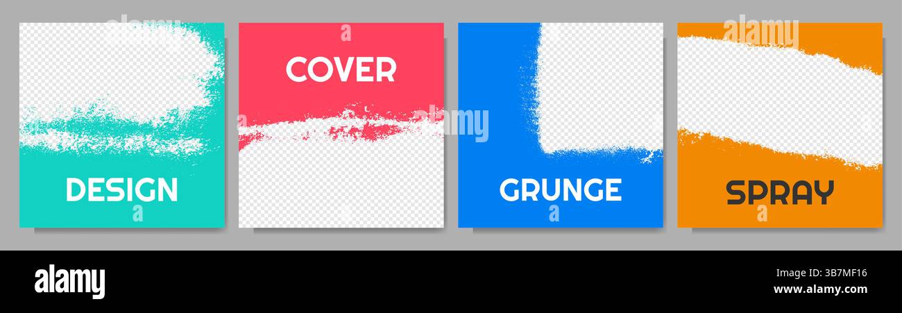 Messy blue paint spray Stock Vector Images - Alamy
