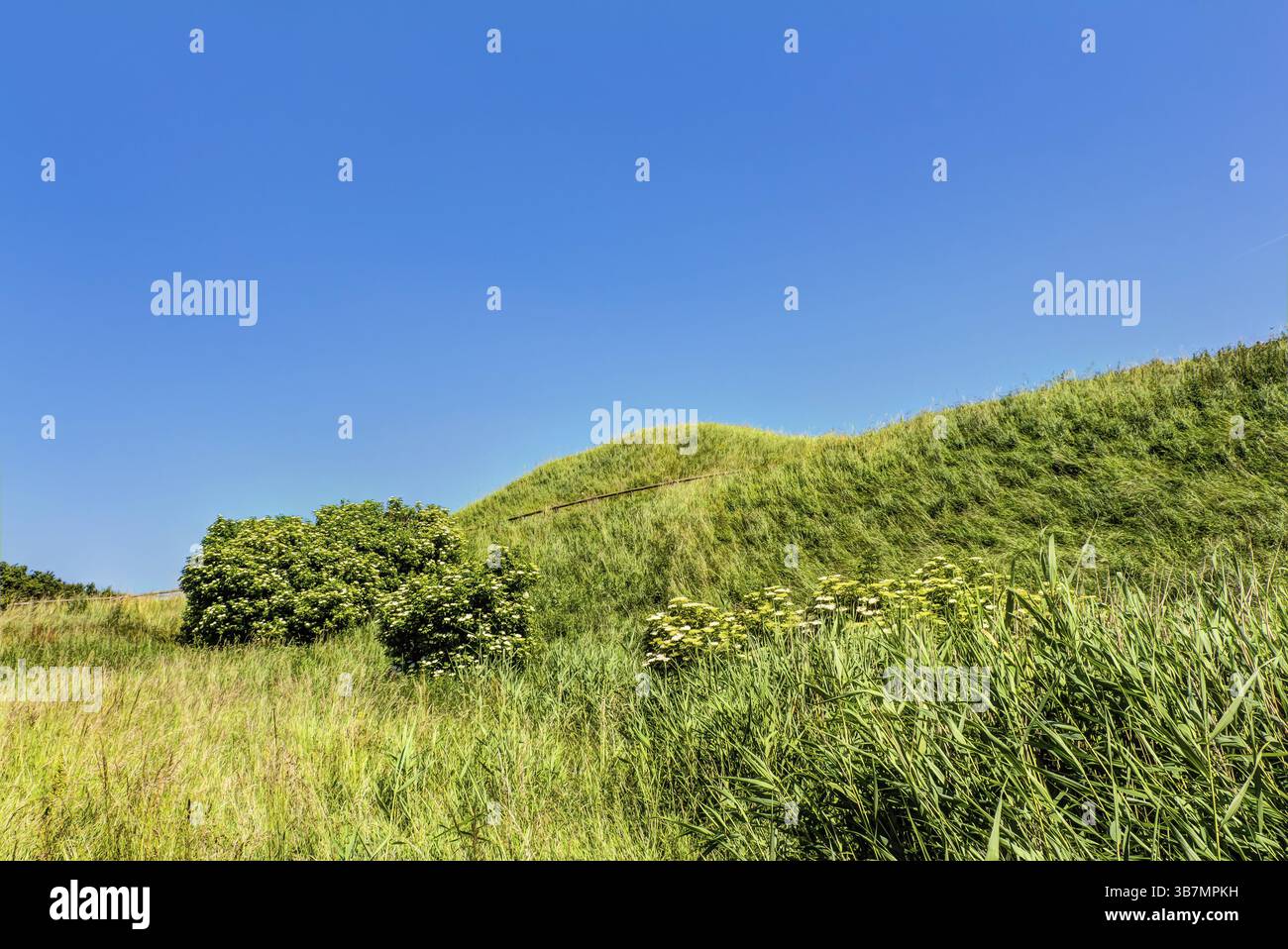 Ramparts of the Jaromarsburg at the Cape Arkona on Rugen Stock Photo ...