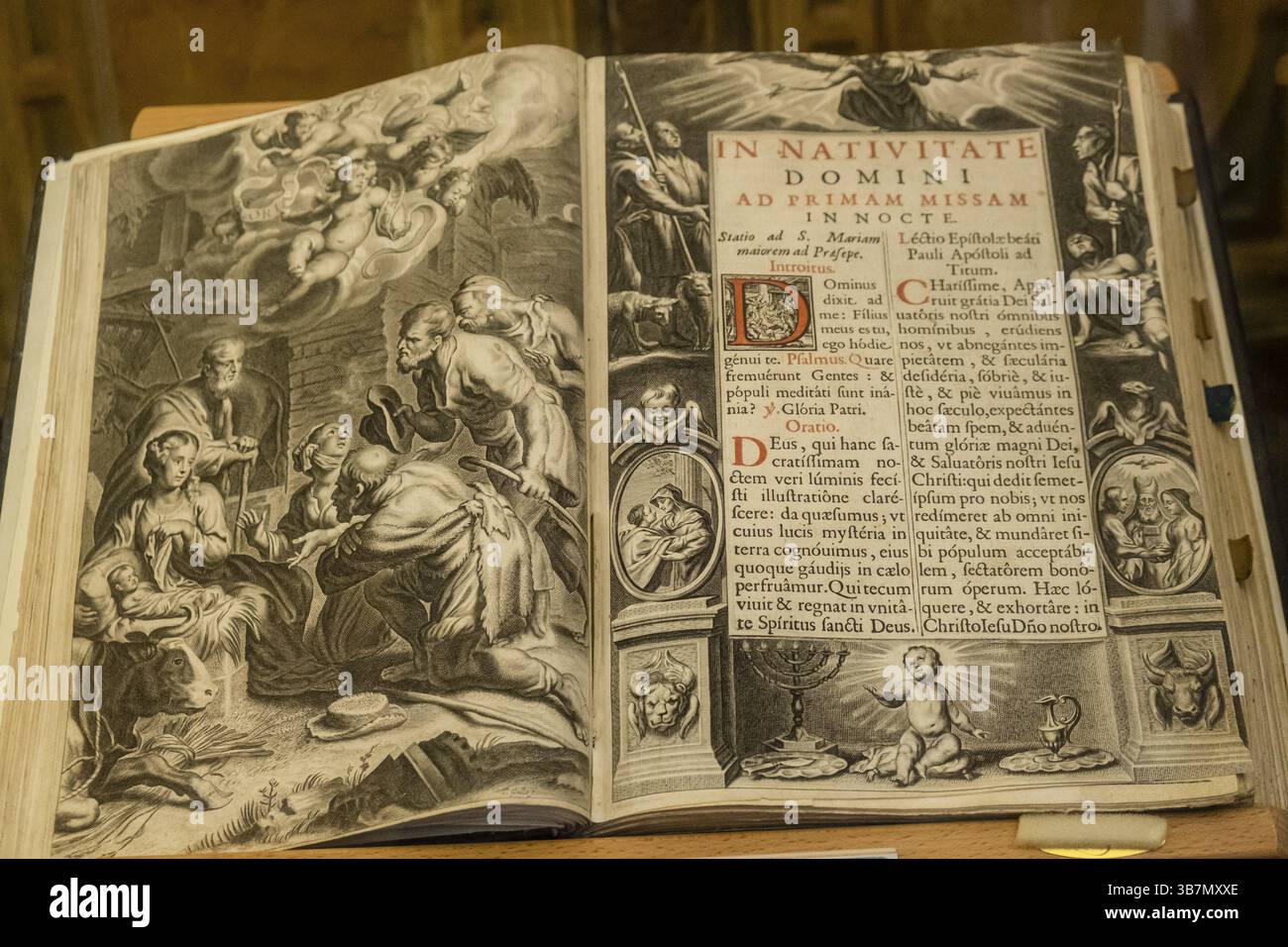 Roman missal, 18th century, Caballada museum, Church of the Holy ...