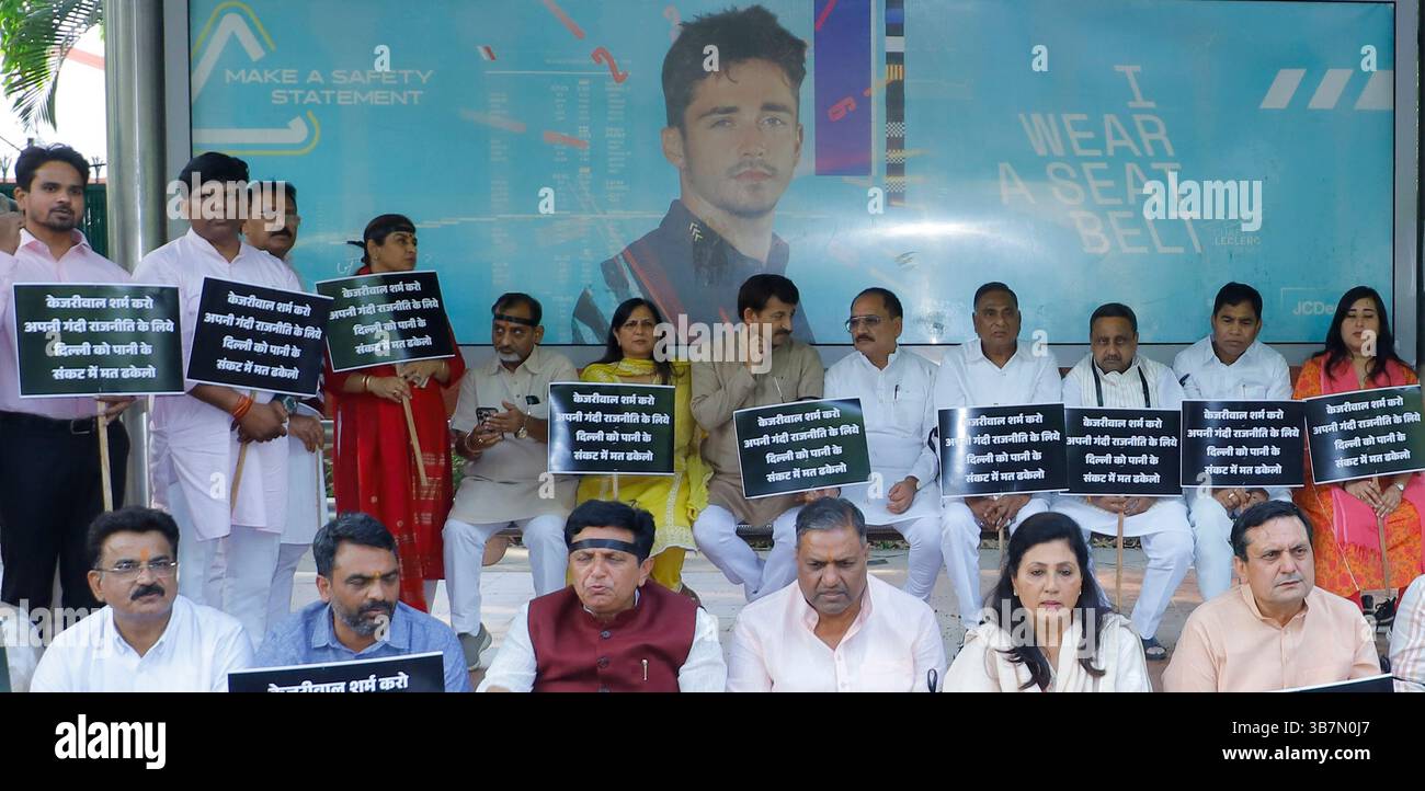 NEW DELHI, INDIA - MAY 6: Delhi BJP president Virendra Sachdeva and ...