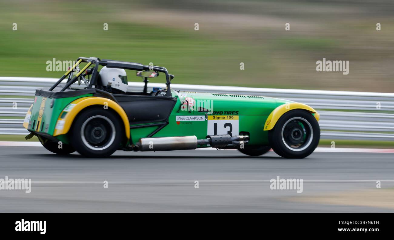 Caterham Racing OultonPark UK Stock Photo - Alamy