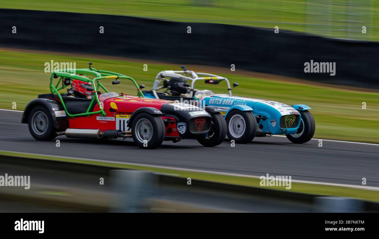Caterham Racing OultonPark UK Stock Photo - Alamy