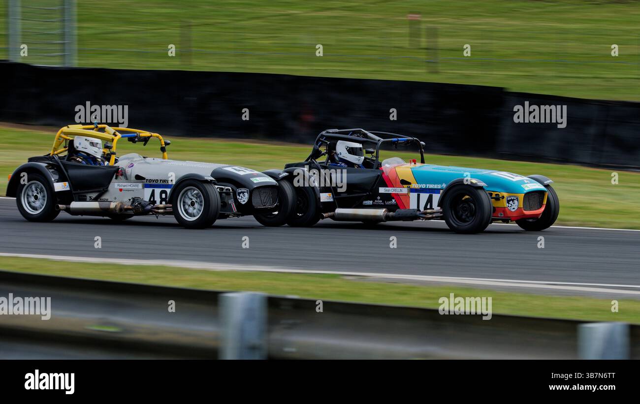 Caterham Racing OultonPark UK Stock Photo - Alamy