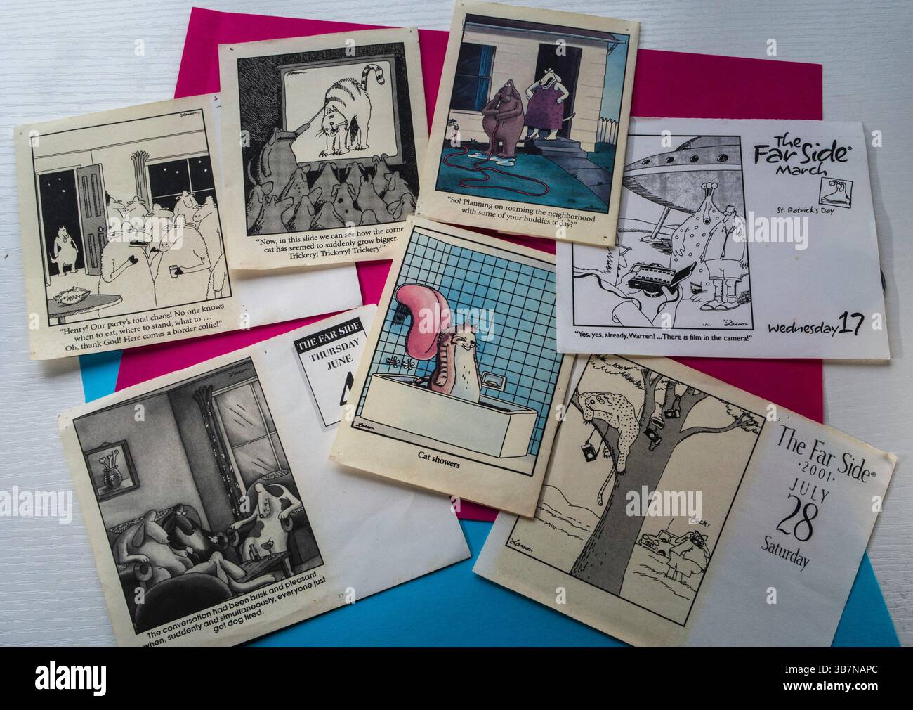 Gary Larson's "The Far Side" comics were popular for over three decades ...