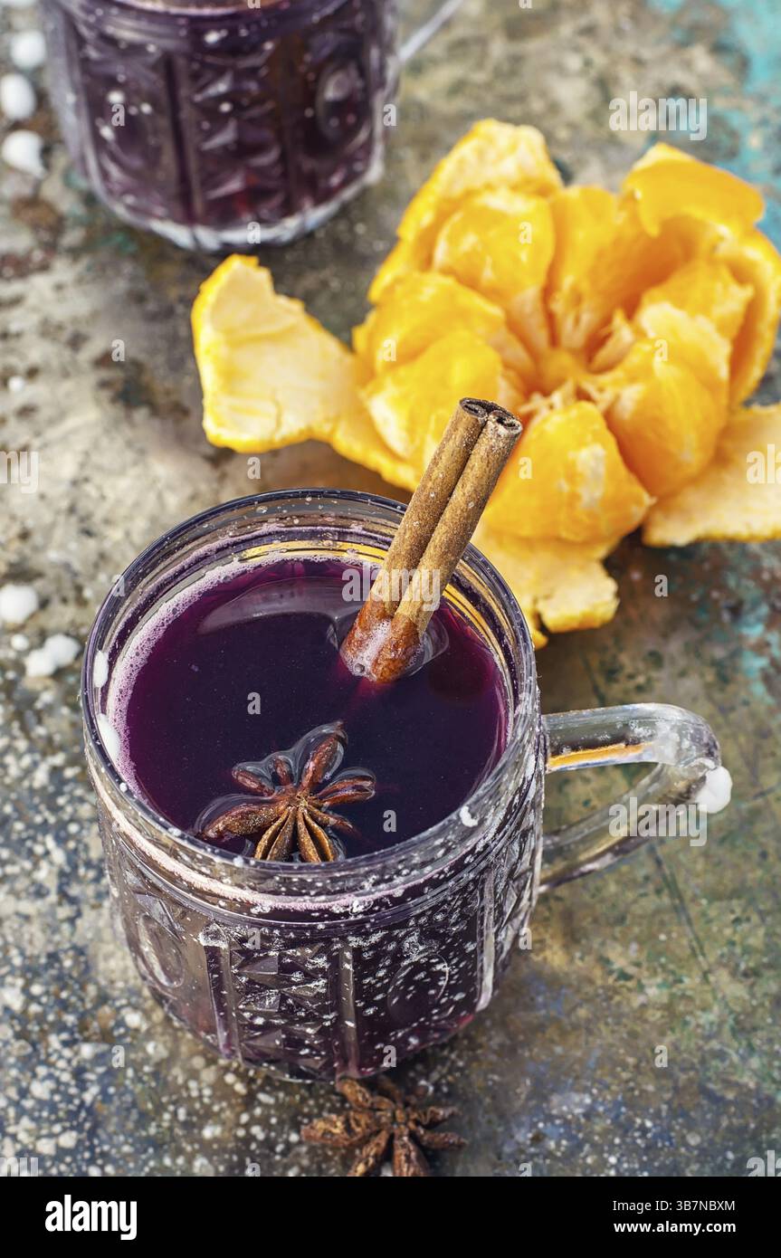 Mulled wine cinnamon sticks in hi-res stock photography and images - Alamy