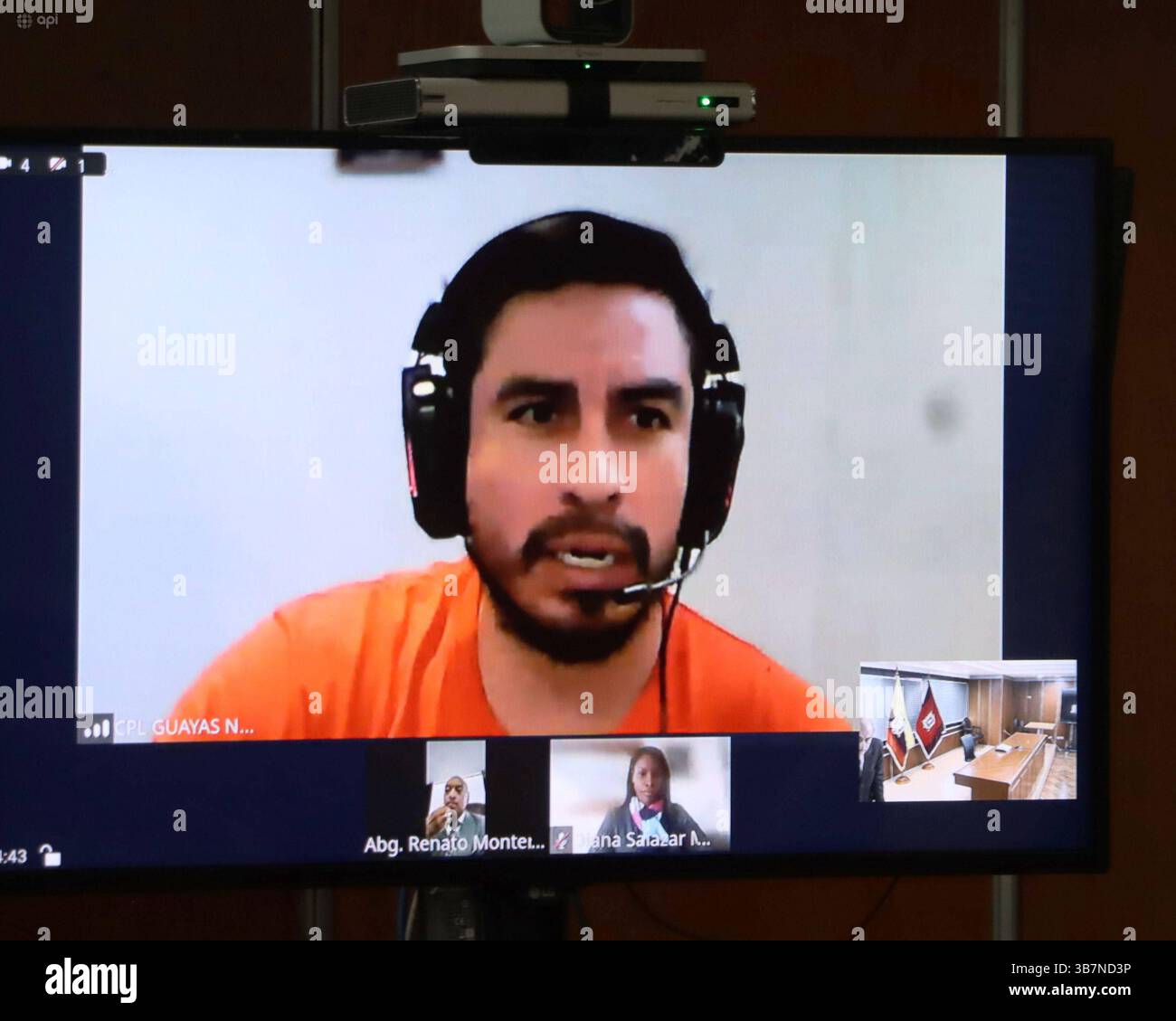 PUBLIC APOLOGIES DANIEL SALCEDO Quito, Tuesday, May 6, 2025 Virtual ...