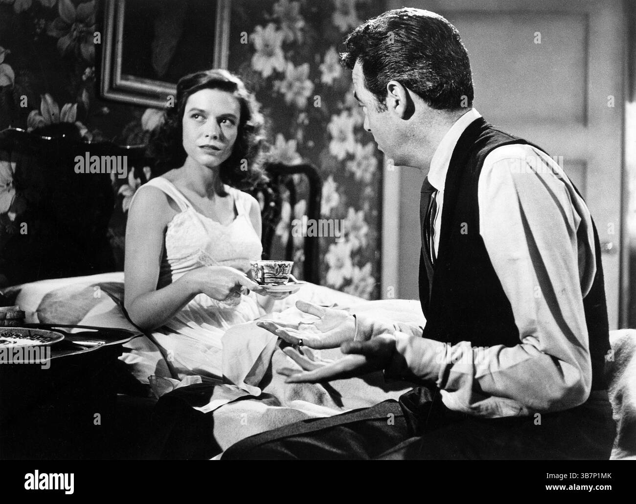 June 28, 2023, USA: Cathy O'Donnell, Gerald Mohr, on-set of the film ...