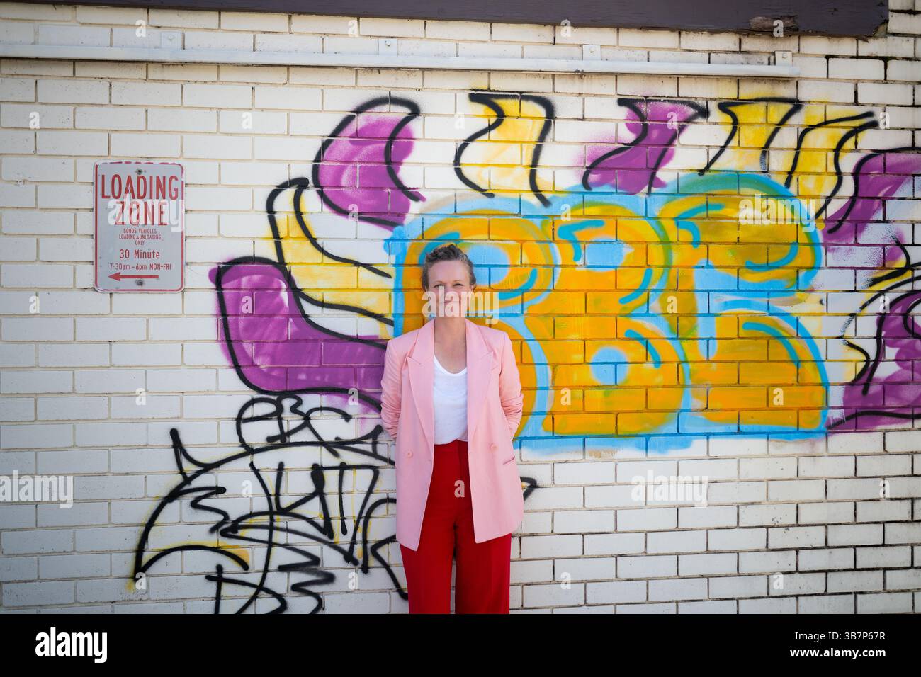 Canberra, Australia. 06th May, 2025. Independent candidate for the seat ...