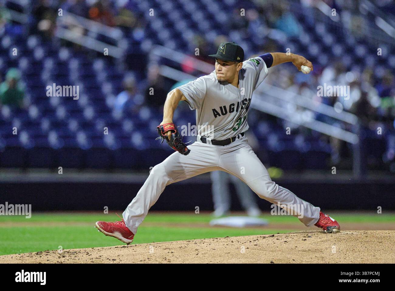 Kannapolis, USA. 03rd May, 2025. Kannapolis, NC: Augusta GreenJackets ...