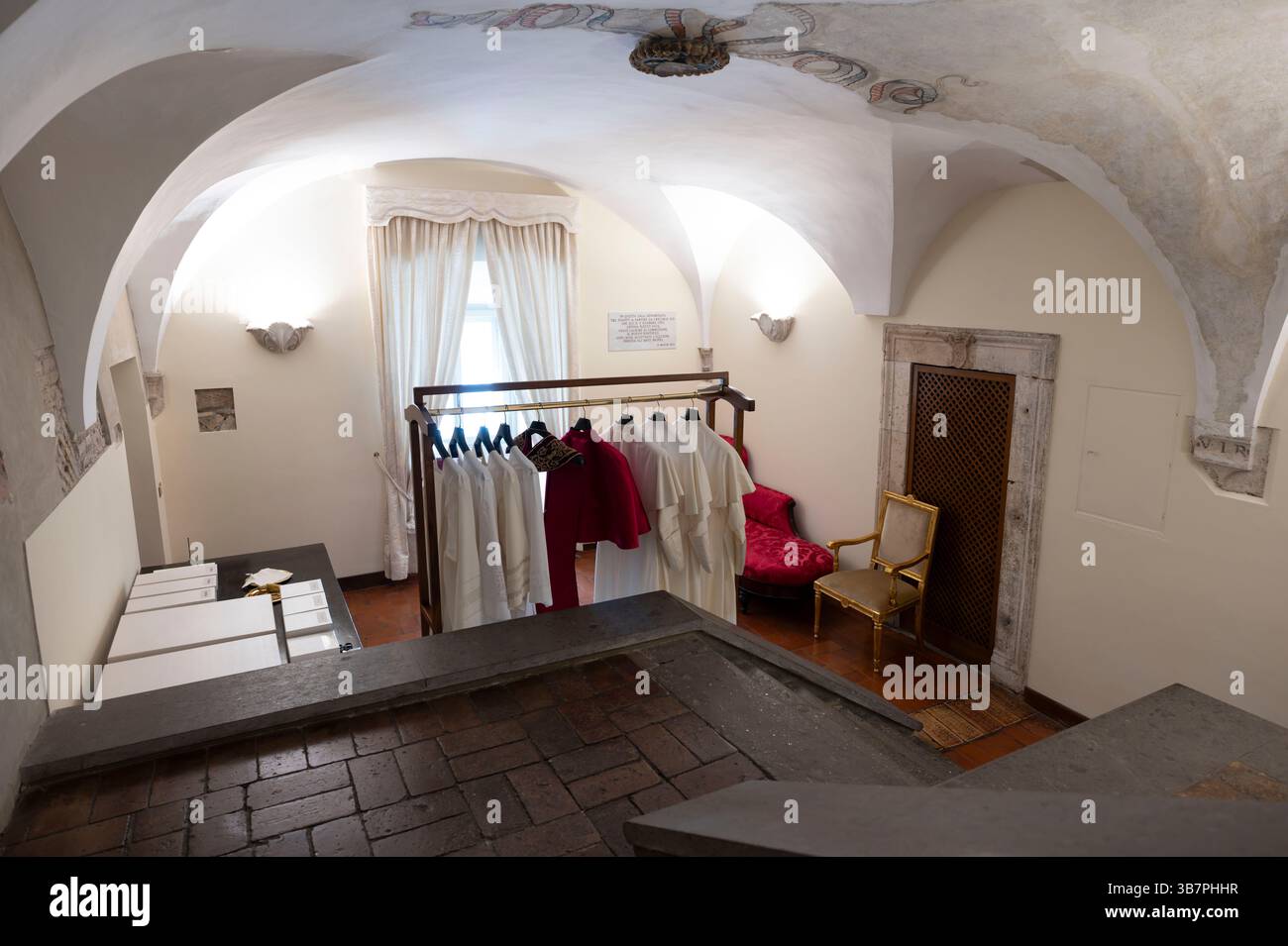 Vatican, Vatican. 06th May, 2025. Inside view of The “Room of Tears” on ...