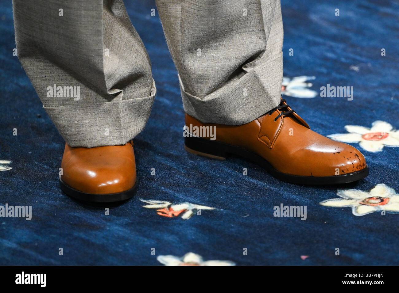 New York, USA. 05th May, 2025. Chance The Rapper walking on the red ...
