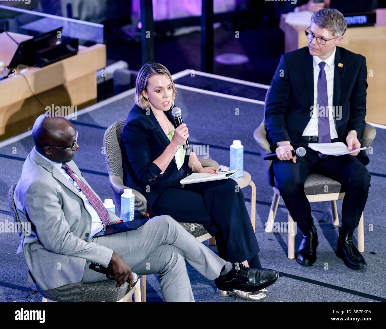 New York, New York, USA. 6th May, 2025. (L-R) PHILIP THIGO, Special ...