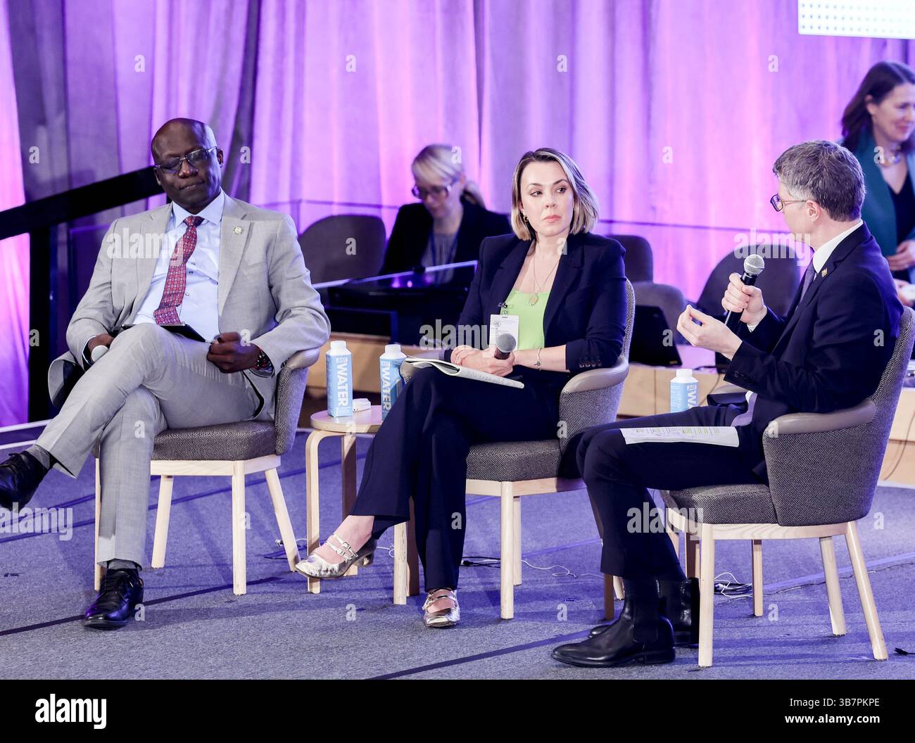 New York, New York, USA. 6th May, 2025. (L-R) PHILIP THIGO, Special ...