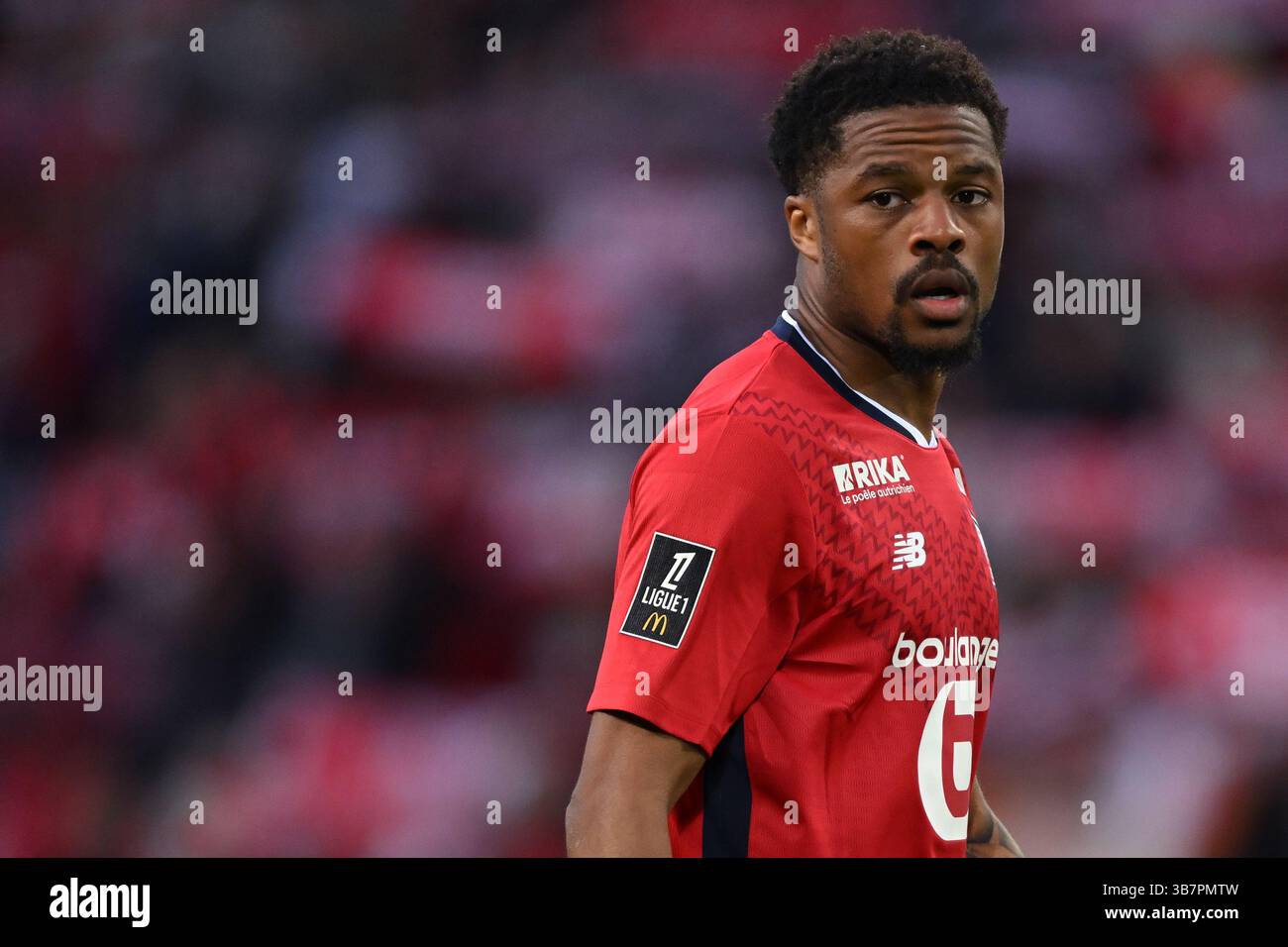 LILLE - Chuba Akpom of Lille OSC during the French Ligue 1 match ...