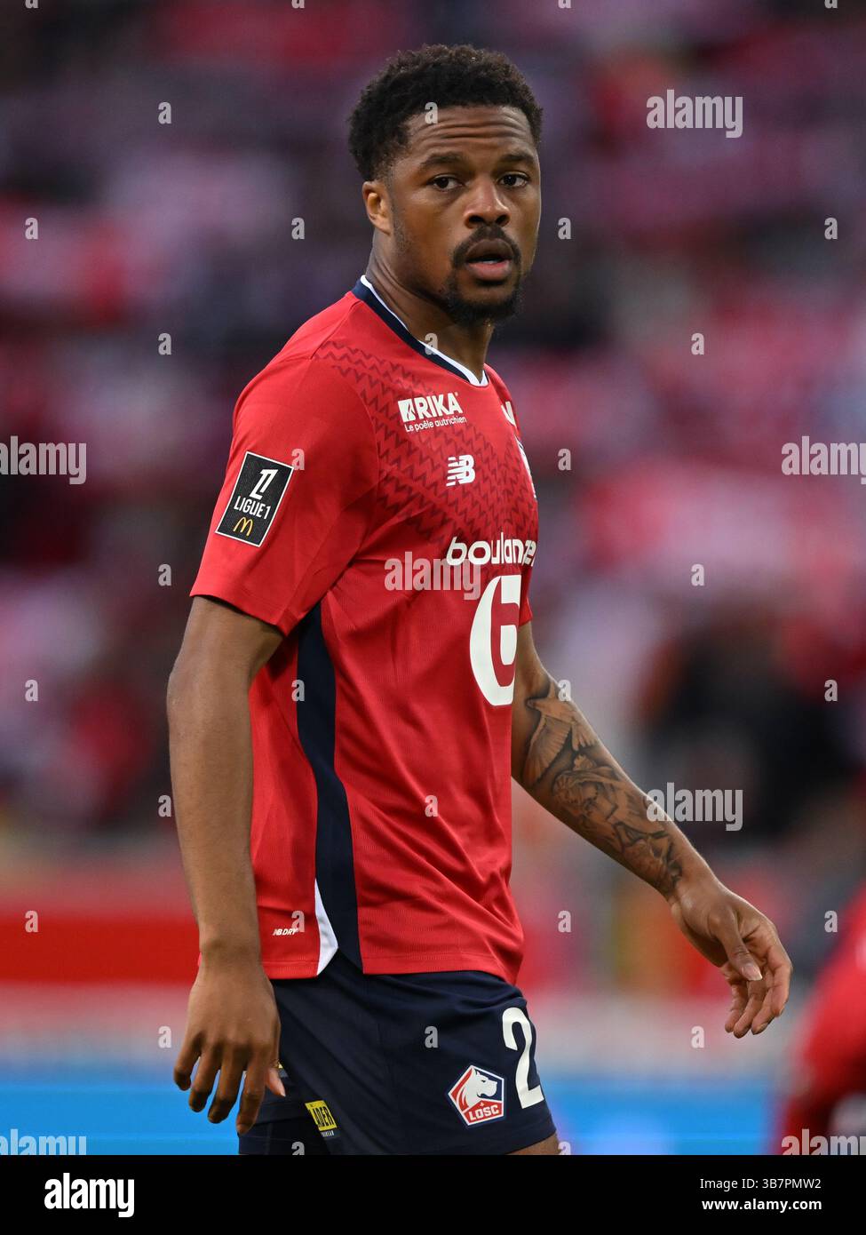 LILLE - Chuba Akpom of Lille OSC during the French Ligue 1 match ...