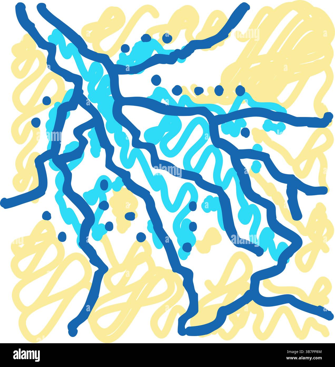 okavango delta icon doodle illustration Stock Vector Image & Art - Alamy