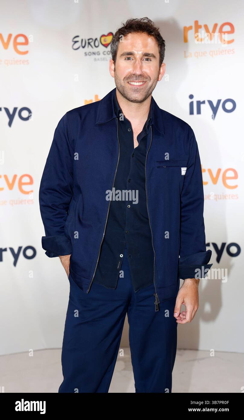 Aitor Albizua attends the presentation of RTVE's new spring programming ...