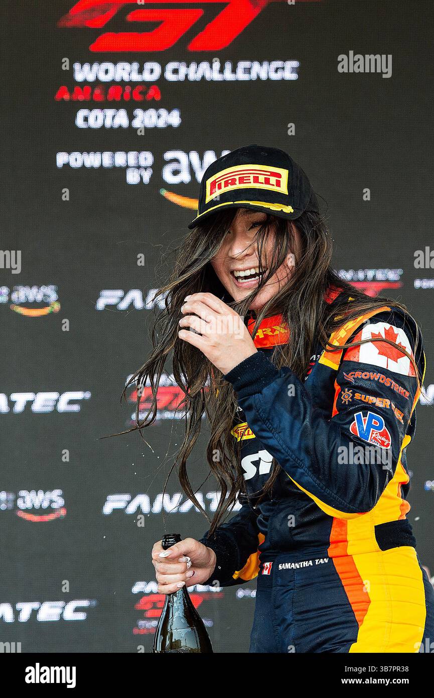 May 19, 2024: Samantha Tan (38) with ST Racing in the BMW M4 GT3 ...
