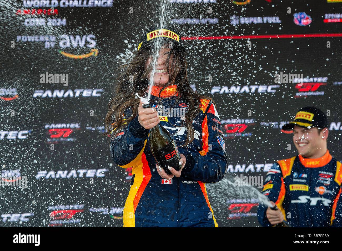 May 19, 2024: Samantha Tan and Neil Verhagen (38) with ST Racing in the ...