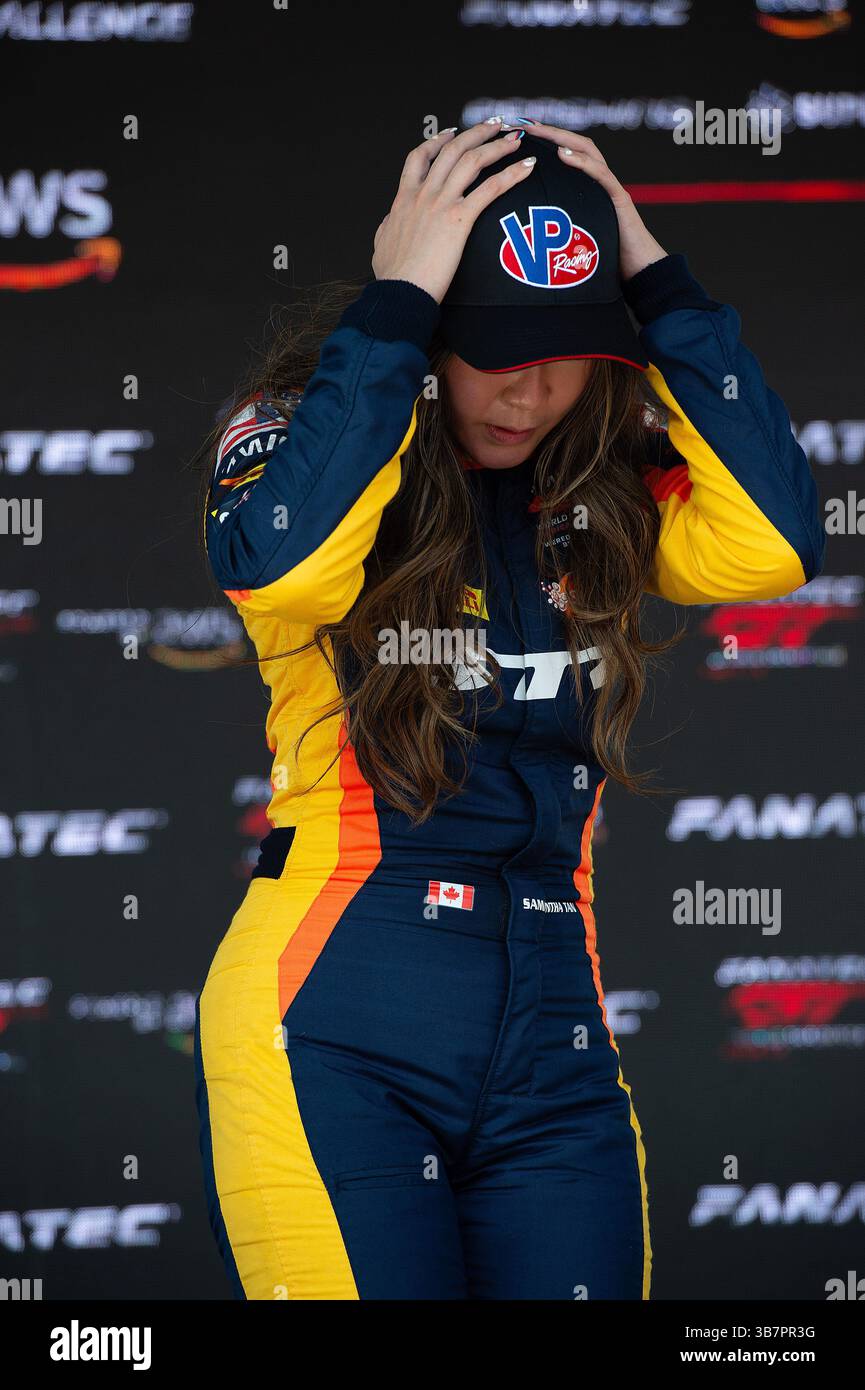 May 19, 2024: Samantha Tan (38) with ST Racing in the BMW M4 GT3 ...